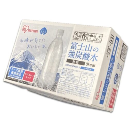 コストコのアイリスオーヤマ富士山の強炭酸水が安い！1本あたり約37円と激安！