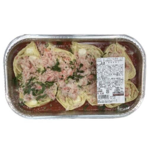 【コストコ新商品】クラブピンウィールラザニアは蟹たっぷりで美味しい！