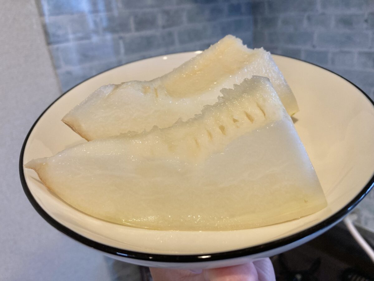 コストコのエンペラーパールメロンがジューシーで美味しい！中身も白くみずみずしい