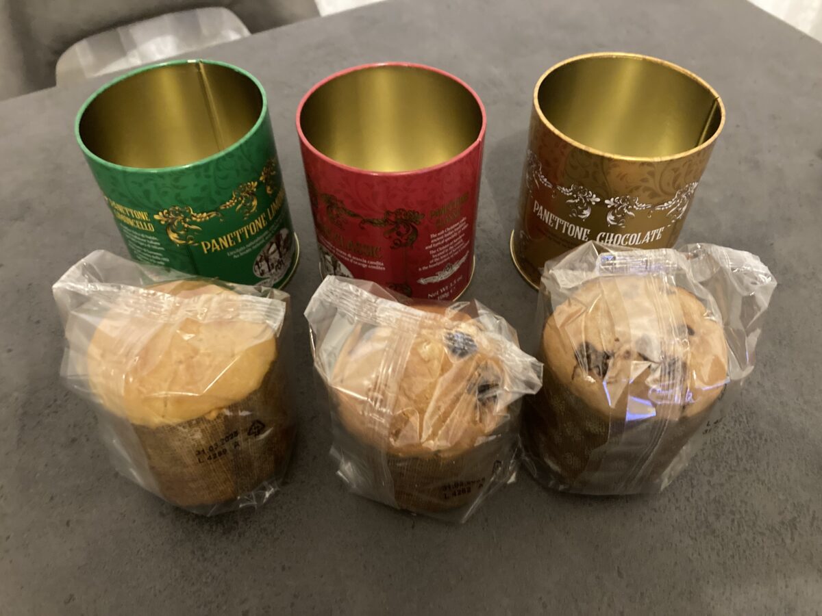 コストコSARONNOミニパネトーネ登場！3種の味が入ったクリスマスらしい商品