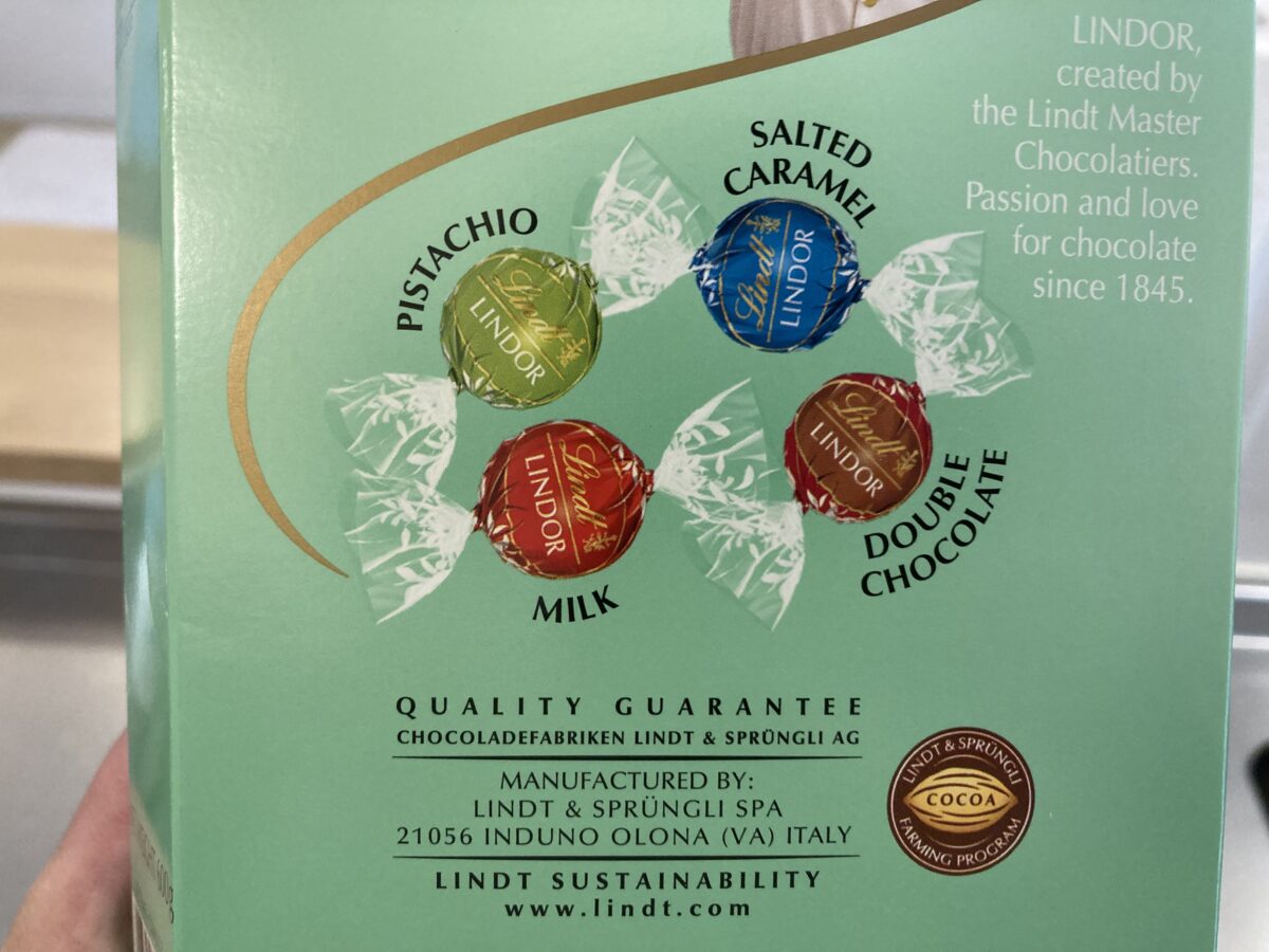 【コストコ】リンツに4種類の味が楽しめるリンドールグリーンアソートが新登場！